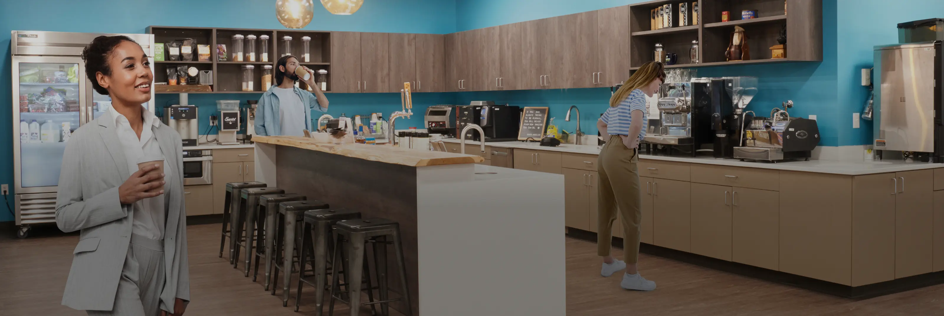 Coffee Break Office Ideas Cafe/Break Room Design Ideas Wilcox Office