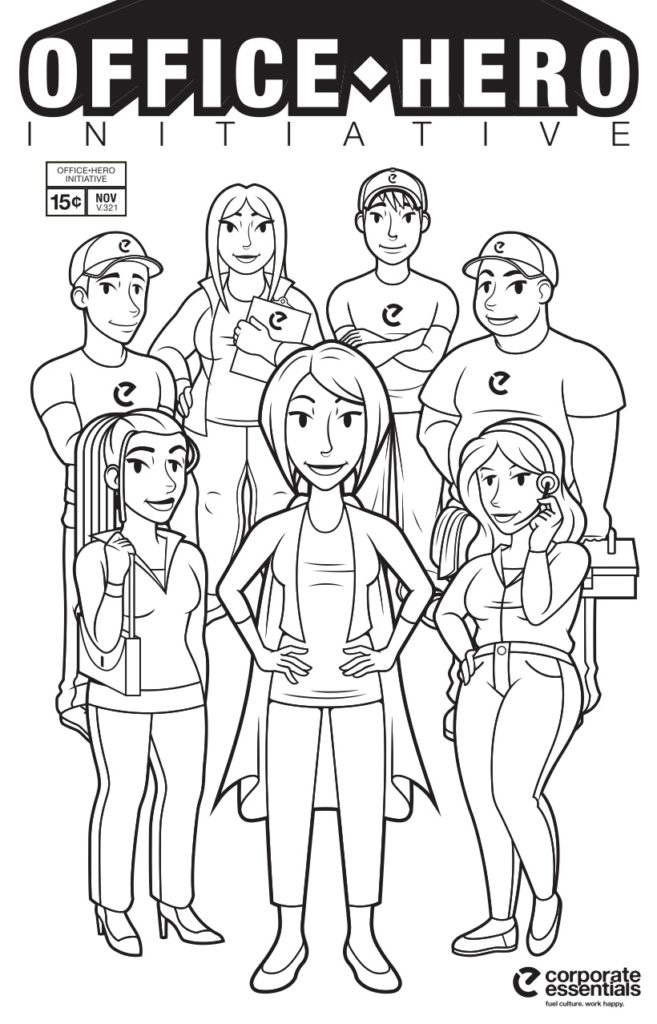 Adult Coloring: #StressLess with Corporate Essentials